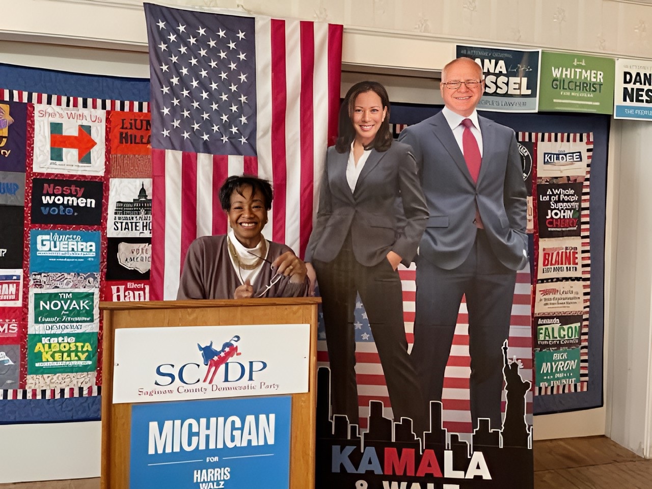 Michigan draws political enthusiasts from near and far - The Michigan ...